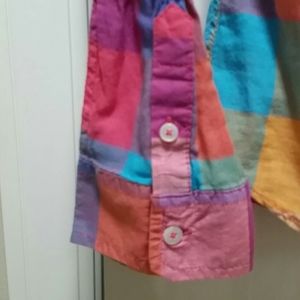 SO | Tops | So Perfect Shirt Multi Color Ls Button Down | Poshmark